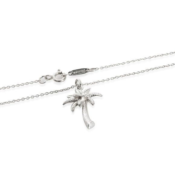Tiffany & Co. | Jewelry | Tiffany Co Palm Tree Necklace In Sterling ...